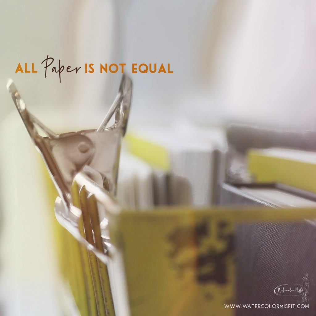 How is Watercolor Paper Different From Other Paper? – Watercolor Misfit