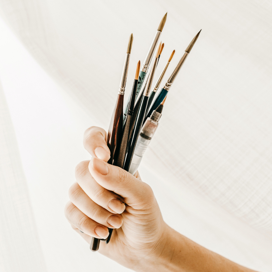 brushes square – Watercolor Misfit