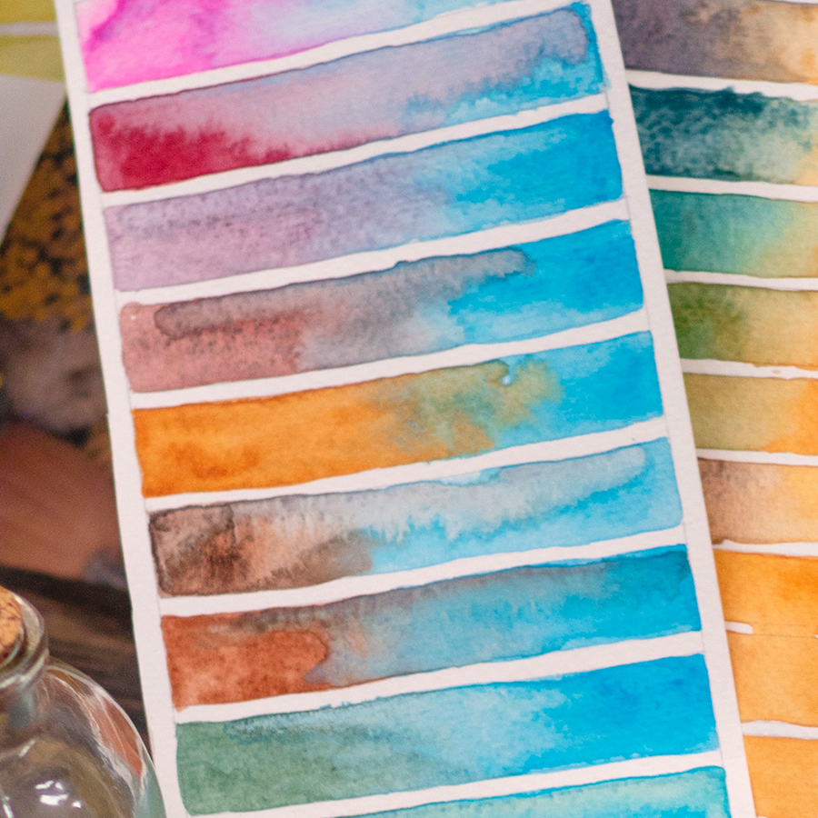 washes square – Watercolor Misfit